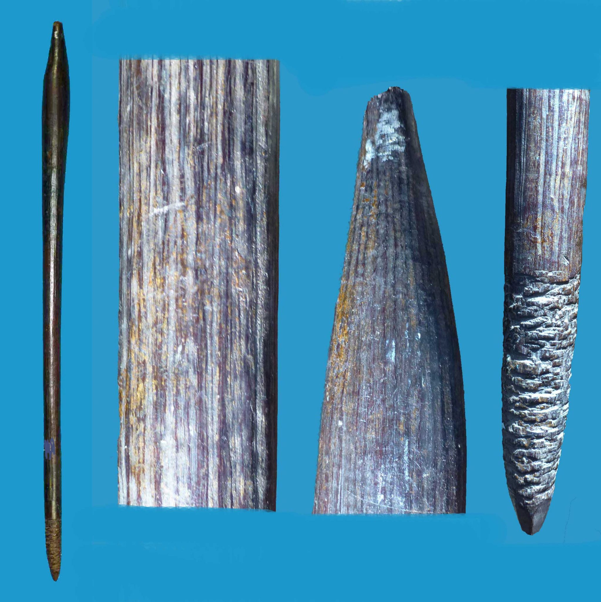 BH05 Eastern Australia Aboriginal Throwing Club Totemic Symbols ...